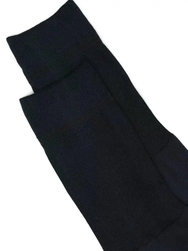 Zegna Knee Socks - Blue