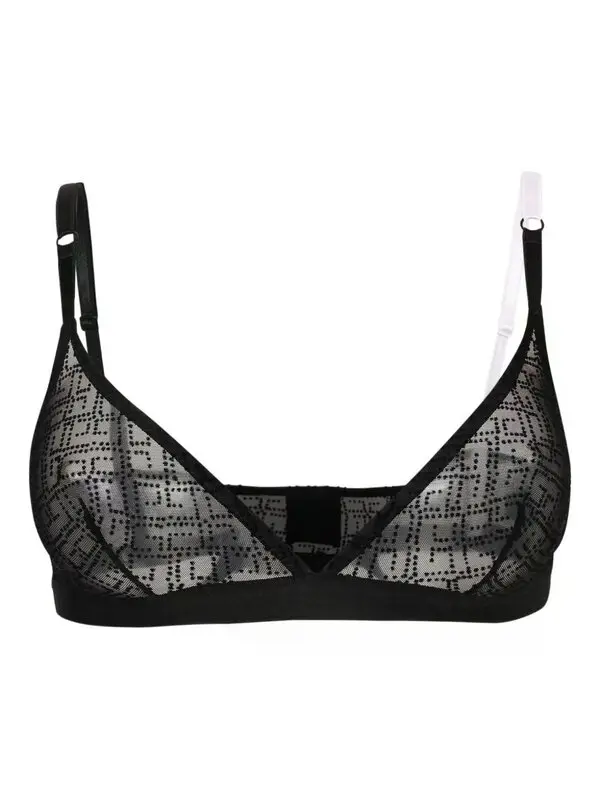 Givenchy Patterned Bra - Black