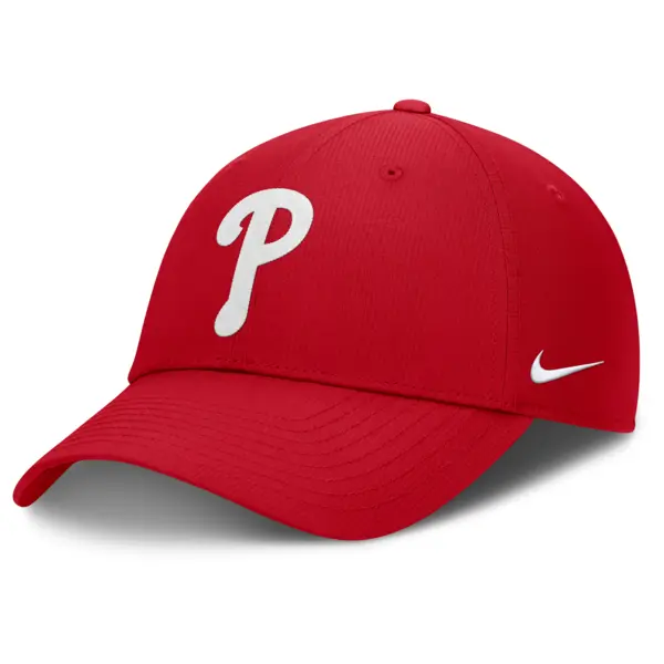 Nike Philadelphia Phillies Club Dri-fit Mlb Adjustable Cap - Red