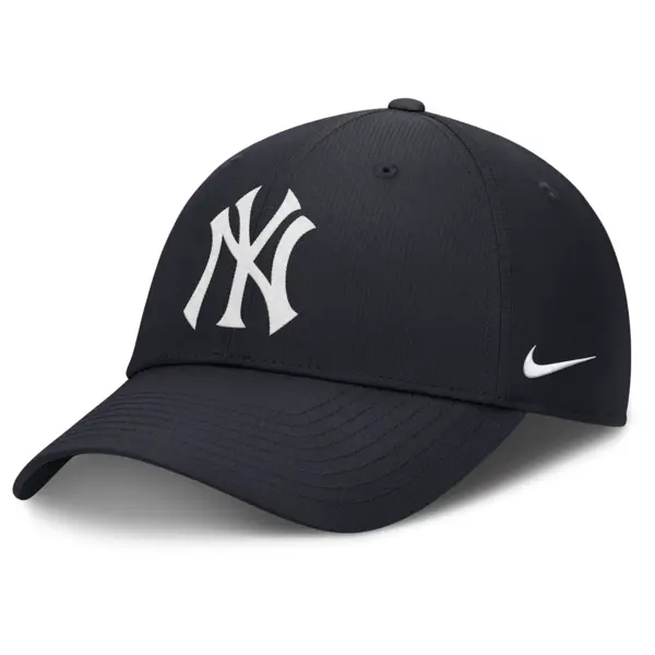 Nike New York Yankees Club Dri-fit Mlb Adjustable Cap - Blue