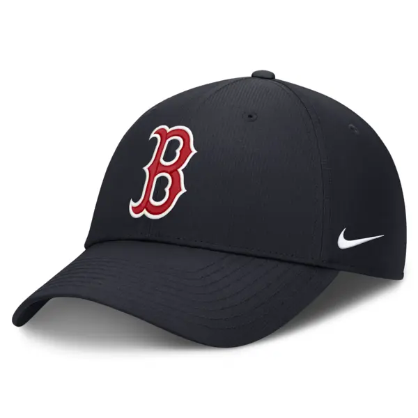 Nike Boston Red Sox Club Dri-fit Mlb Adjustable Cap - Blue