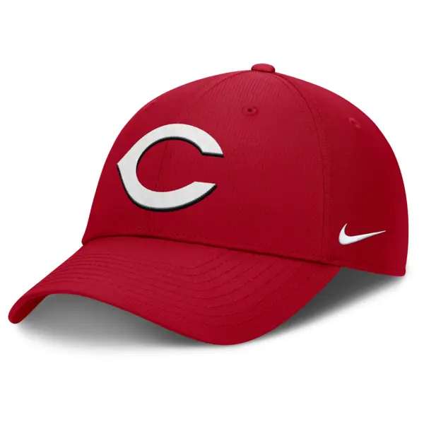 Nike Cincinnati Reds Club Dri-fit Mlb Adjustable Cap - Red