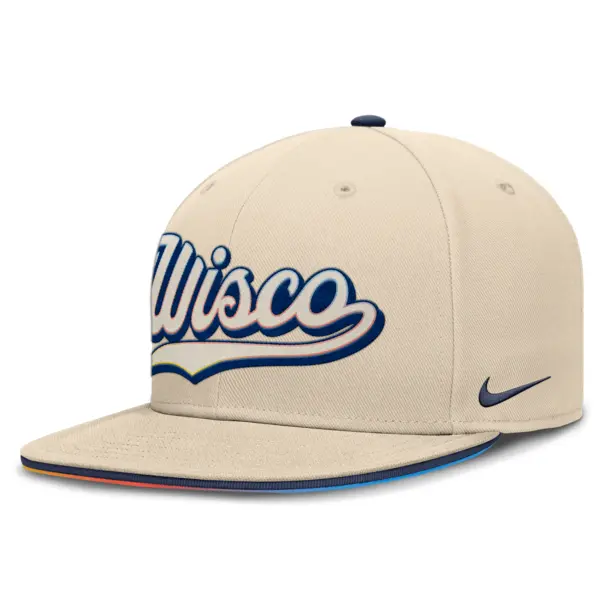 Nike Milwaukee Brewers City Connect Dri-fit Mlb Fitted Hat - Brown