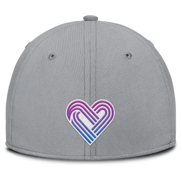 Nike Kansas City Royals City Connect Rise Dri-fit Mlb Cap - Grey