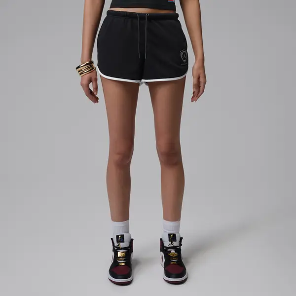JORDAN Brooklyn Fleece Shorts - Black