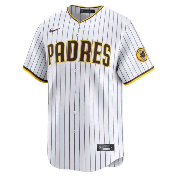 Nike San Diego Padres Dri-fit Adv Mlb Limited Jersey - White