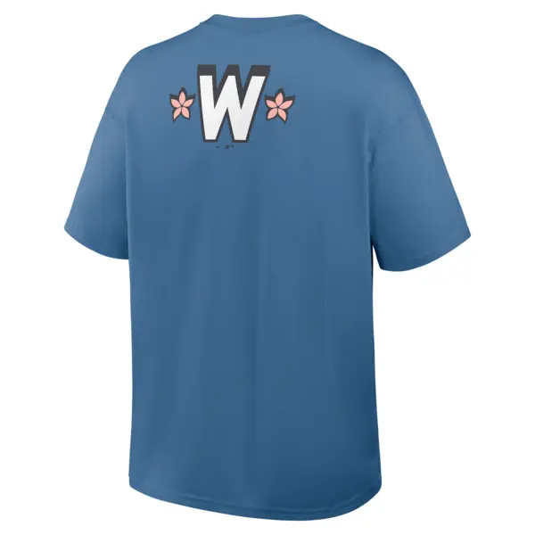 Nike Washington Nationals City Connect 2-hit Max90 Pocket Mlb T-shirt - Blue