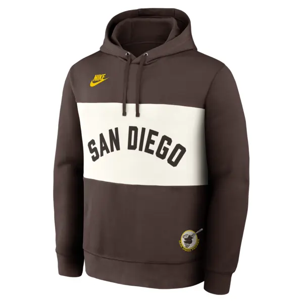 Nike San Diego Padres Cooperstown Legacy Mlb Pullover Hoodie