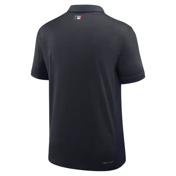 Nike Detroit Tigers Authentic Collection Striped Victory Dri-fit Mlb Polo - Blue