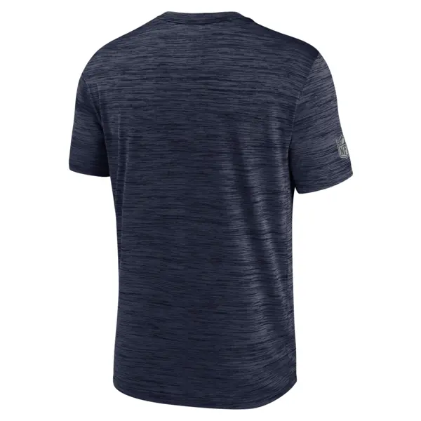 Nike New England Patriots Sideline Team Issue Velocity Dri-fit Nfl T-shirt - Blue