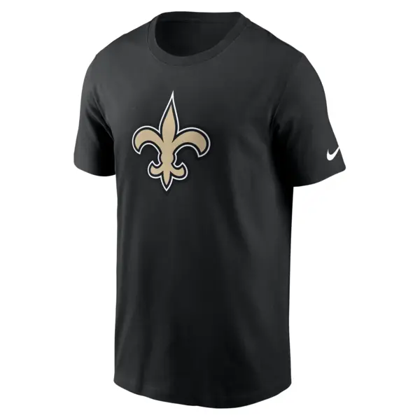 Nike New Orleans Saints Logo Essential Nfl T-shirt - Black