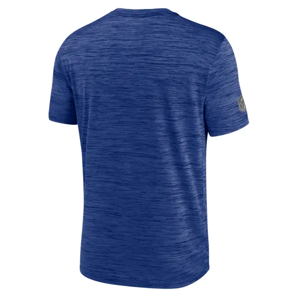 Nike New York Giants Sideline Team Issue Velocity Dri-fit Nfl T-shirt - Blue