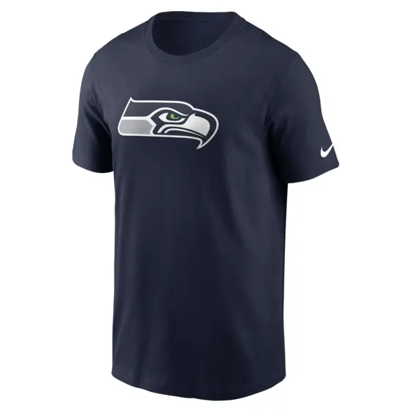 Nike Seattle Seahawks Logo Essential Nfl T-shirt - Blue