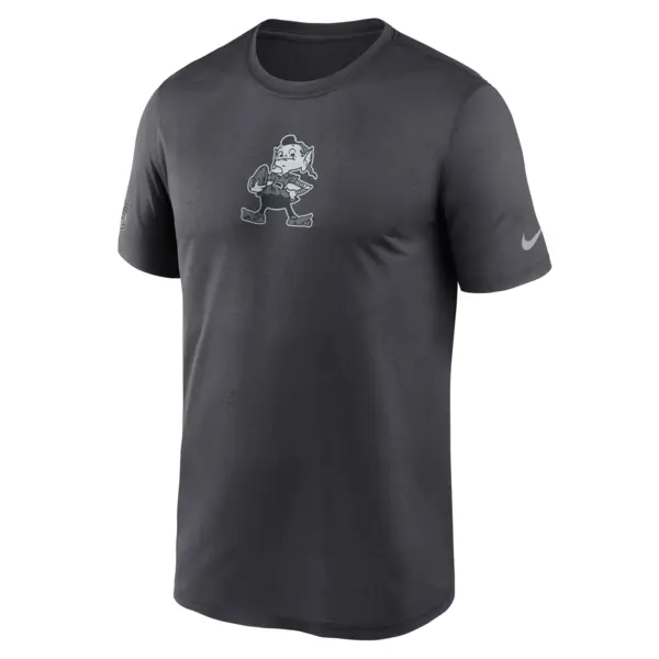 Nike Cleveland Browns Team Issue Legend Dri-fit Nfl T-shirt - Grey