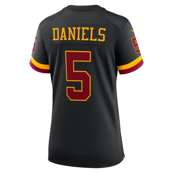 Nike Jayden Daniels Washington Commanders Nfl Game Jersey - Black