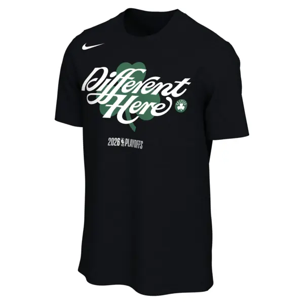 Nike Boston Celtics Nba Basketball T-shirt - Black
