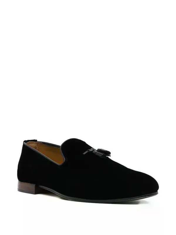 TOM FORD Nicolas Tassel Velvet Loafers