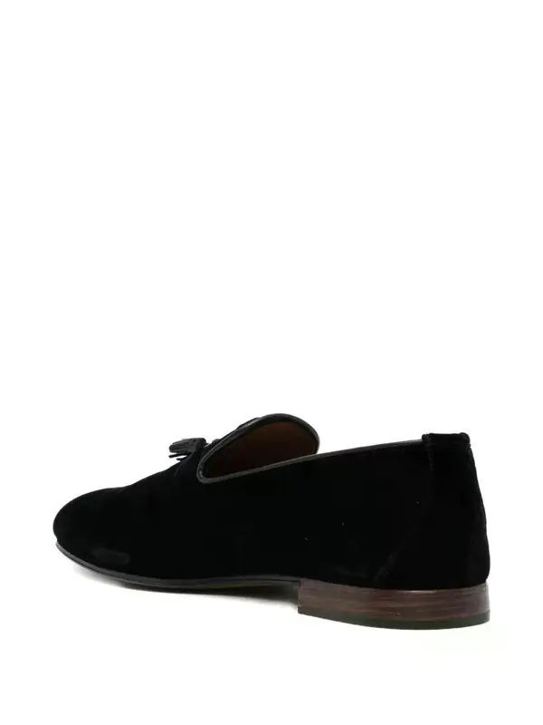 TOM FORD Nicolas Tassel Velvet Loafers