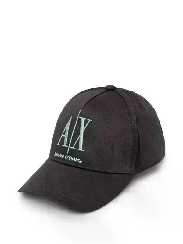 Armani Exchange Logo Baseball Cap - Black