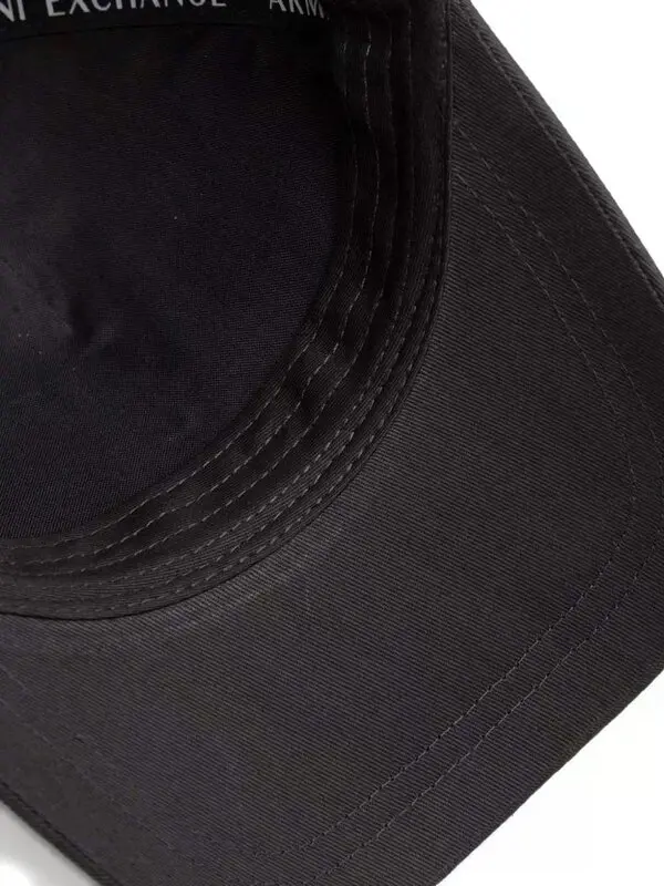 Armani Exchange Logo Baseball Cap - Black