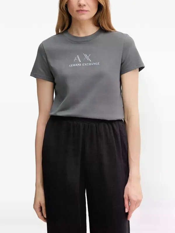 Armani Exchange Crew-neck T-shirt - Grey