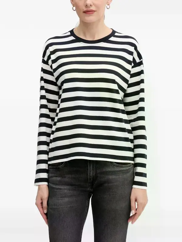 Barbour Striped Long-sleeve T-shirt - Blue