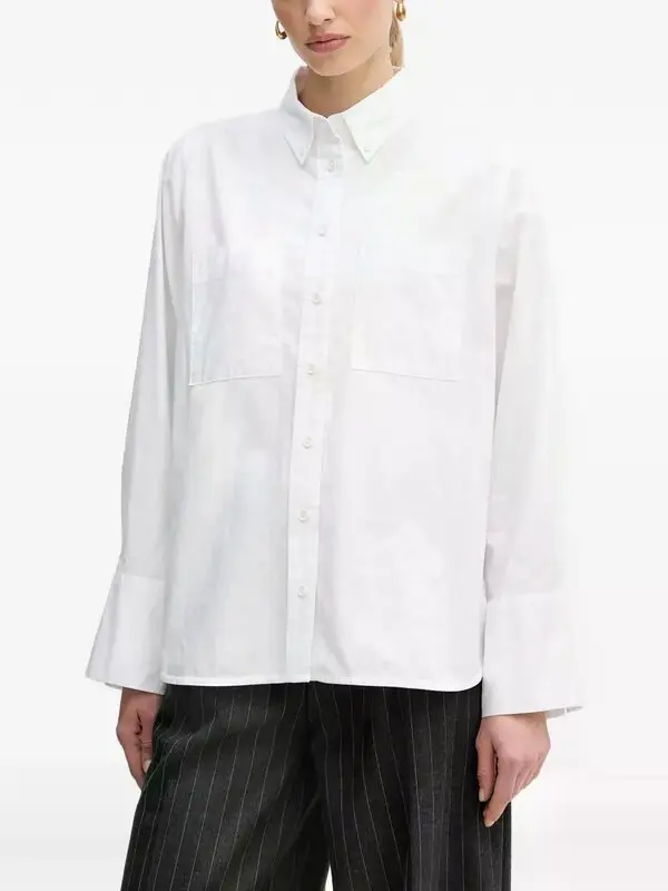 Barbour Wren Cuff Shirt - White