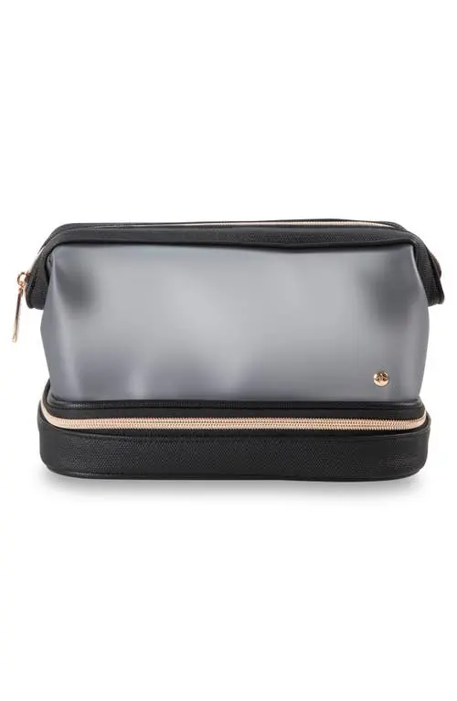 Stephanie Johnson Miami Smoke Hannel Zip Makeup Case