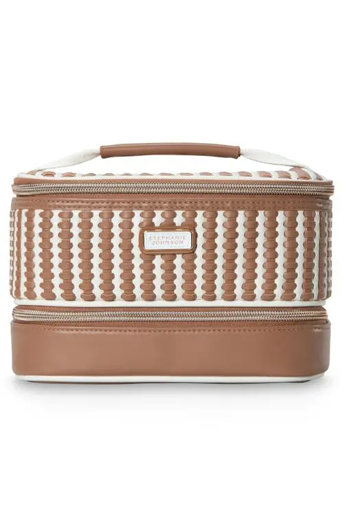 Stephanie Johnson Jenny Train Case - Brown