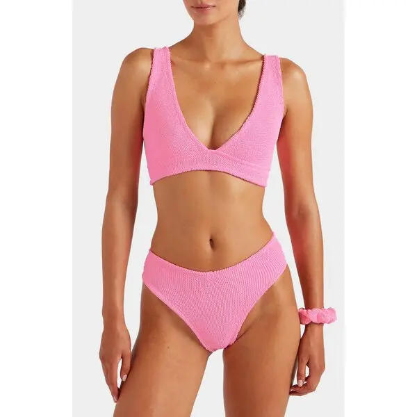 Hunza G Angel Two-piece Bikini Swimsuit - Bubblegum
