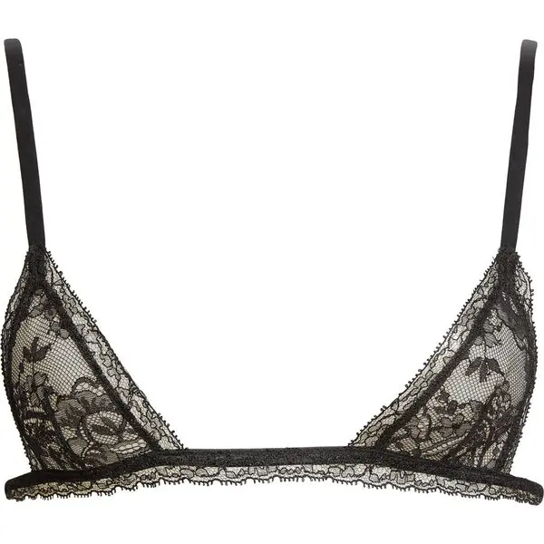 Dolce & Gabbana Soft Cup Bra - Black