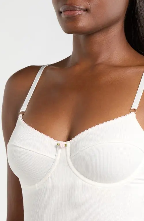 KILO BRAVA Rib Underwire Bodysuit