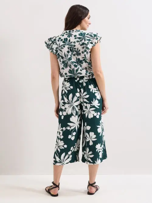 PHASE EIGHT Josie Culotte Crop Trousers