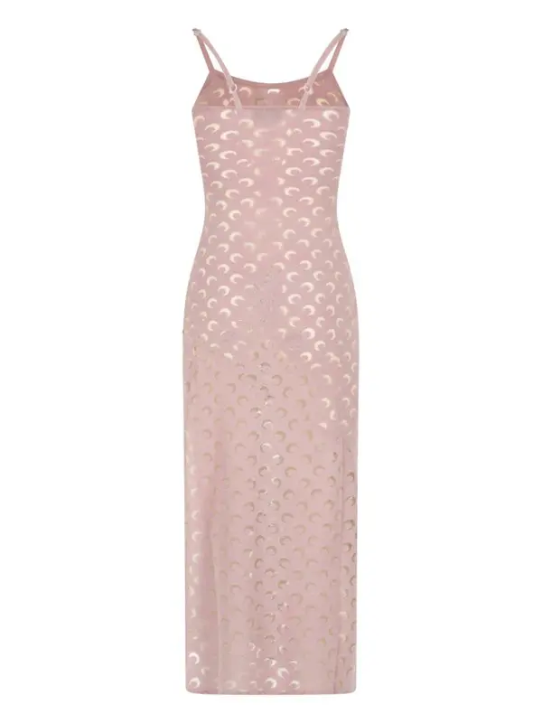 MARINE SERRE Monogram Maxi Dress