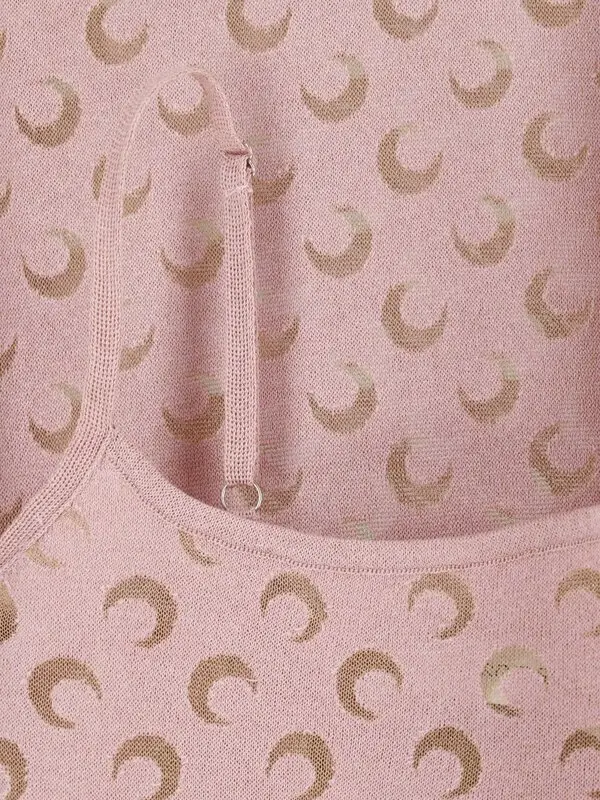 MARINE SERRE Monogram Maxi Dress