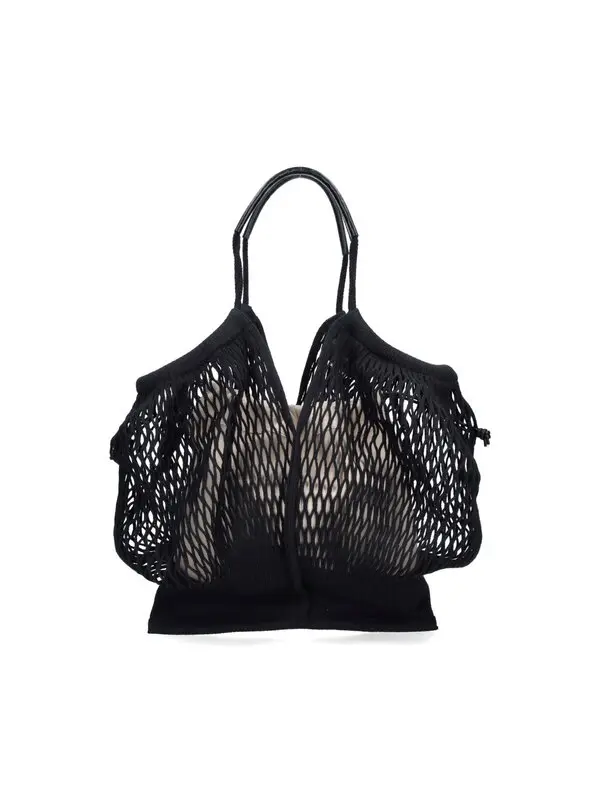 Hereu Calella Filt Tote Bag - Black