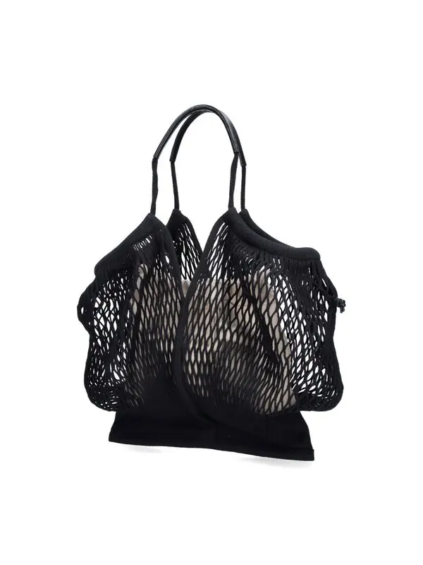 Hereu Calella Filt Tote Bag - Black