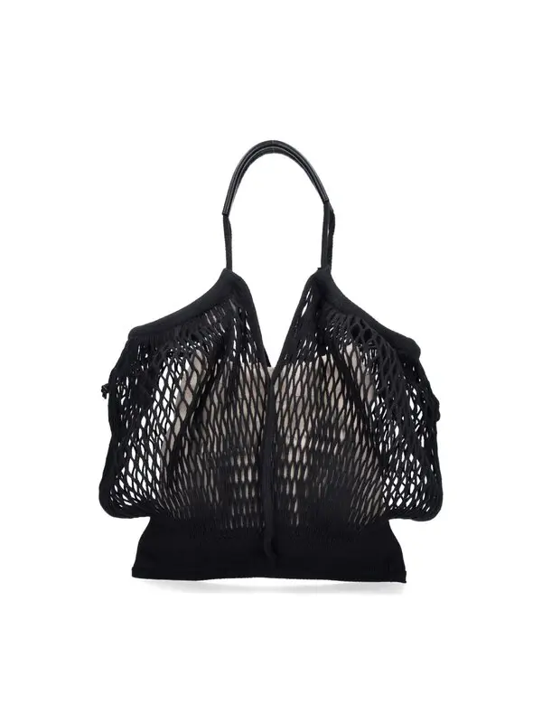 Hereu Calella Filt Tote Bag - Black