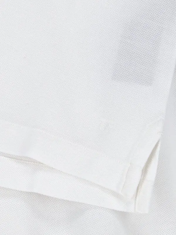 TOM FORD Cotton Blend Polo - White