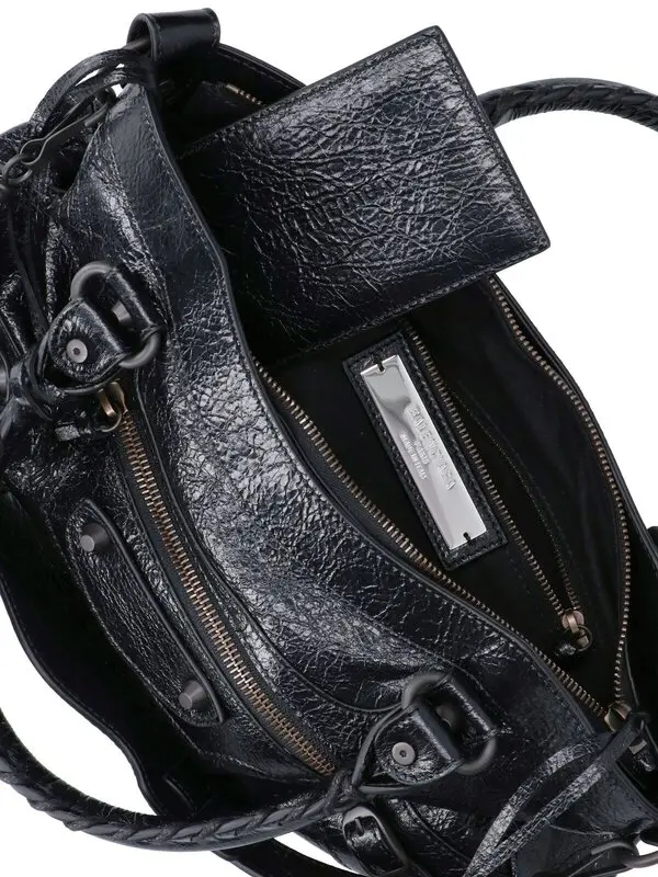 Balenciaga Le City First Shoulder Bag - Black