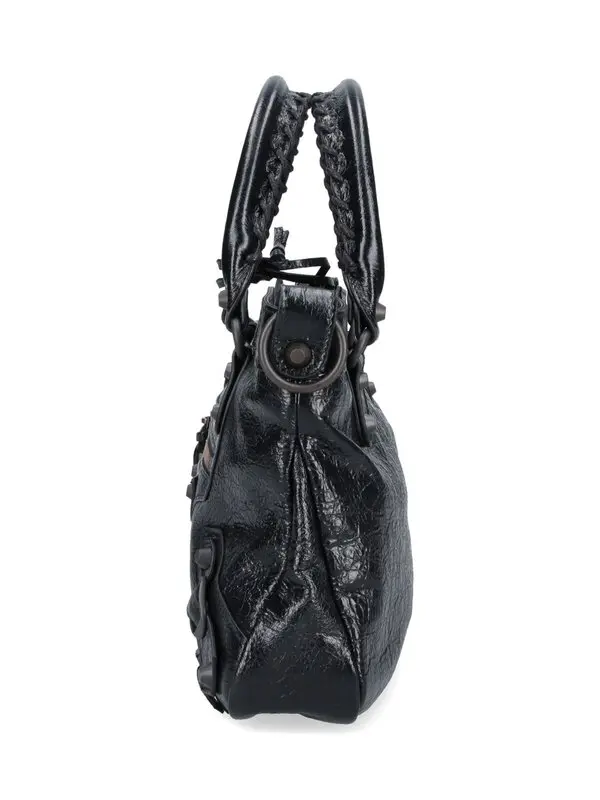 Balenciaga Le City First Shoulder Bag - Black