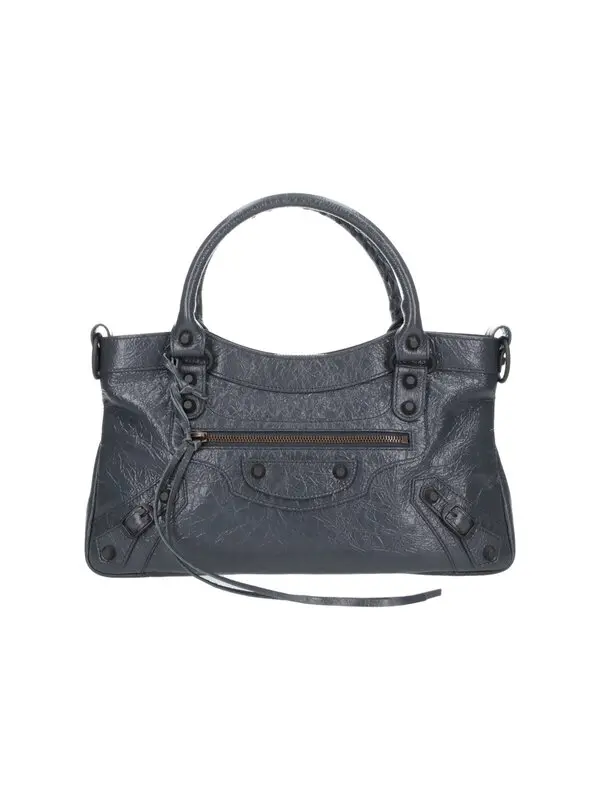 Balenciaga Le City First Shoulder Bag - Gray