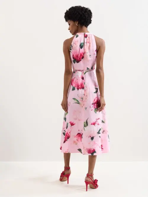 PHASE EIGHT Bethany Halter Midi Dress