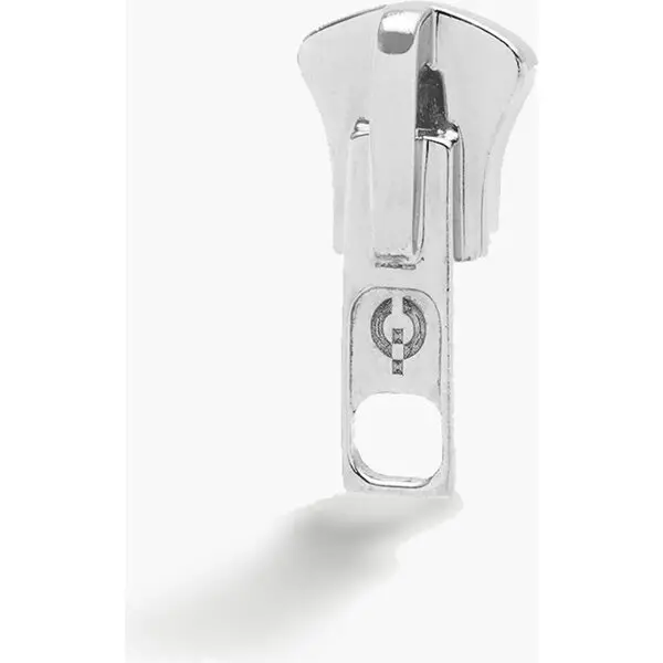 YOJ Zip Me Up Stud Earring - Silver