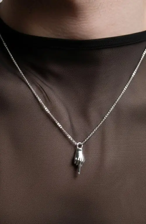 YOJ Attitude Pendant Necklace