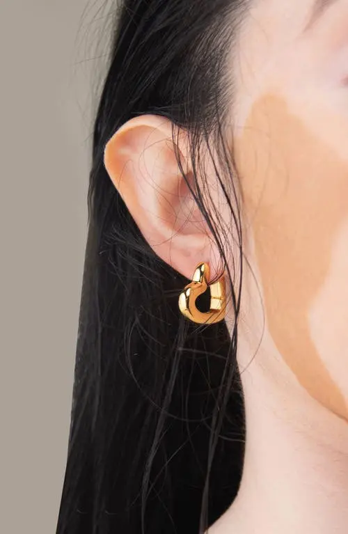 YOJ Heart Hoop Earrings