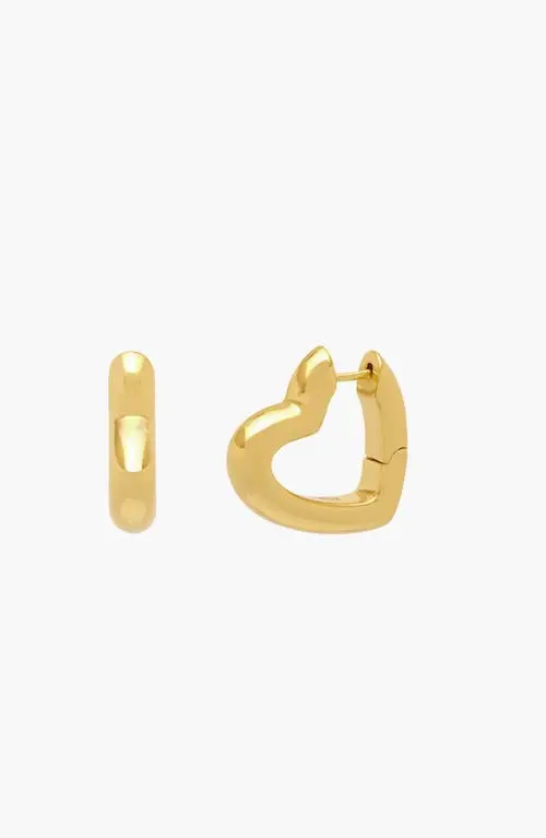 YOJ Heart Hoop Earrings