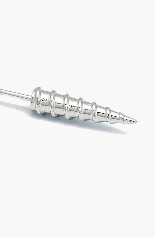 YOJ Single Pin-inspired Sterling Earring