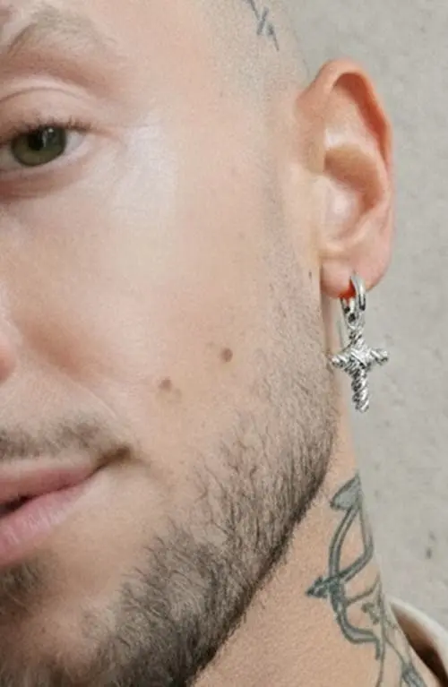 YOJ Spiro Hoop Single Maxi Earring