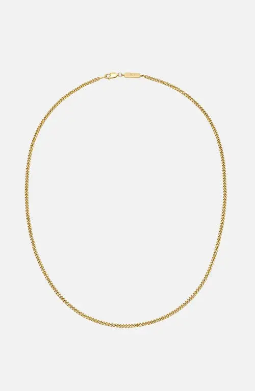 YOJ Curb Chain Necklace - Gold